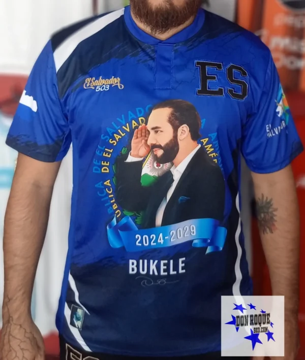 Camiseta de Nayib Bukele El Salvador - La mejor Calidad