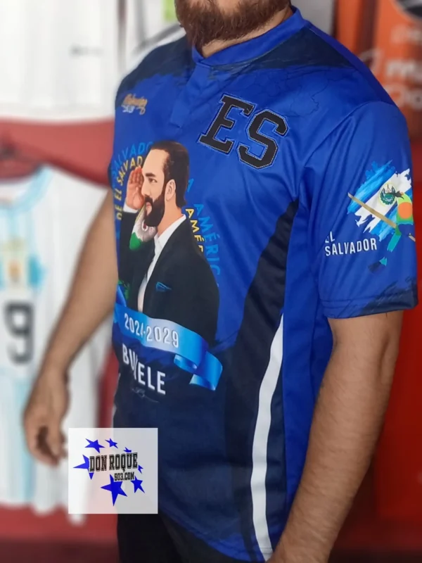 Camiseta de Nayib Bukele El Salvador - La mejor Calidad