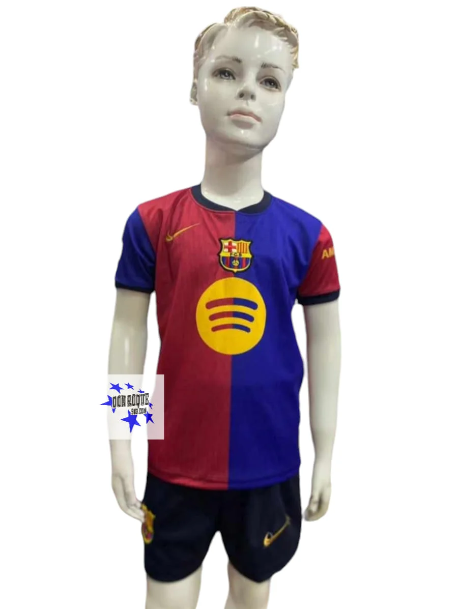 Traje infantil, Primer equipamiento del Barcelona 24-25 - La mejor Calidad